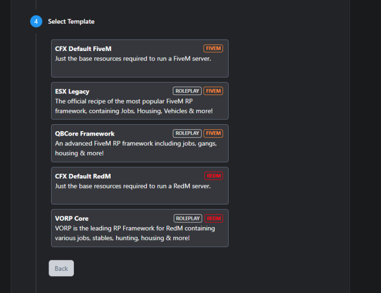 How to Deploy Server Frameworks in FiveM - 0Resmon